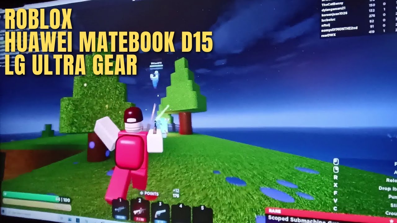 ROBLOX RAGDOLL UNIVERSE - HUAWEI MATEBOOK D15 2021 AND LG ULTRAGEAR ...
