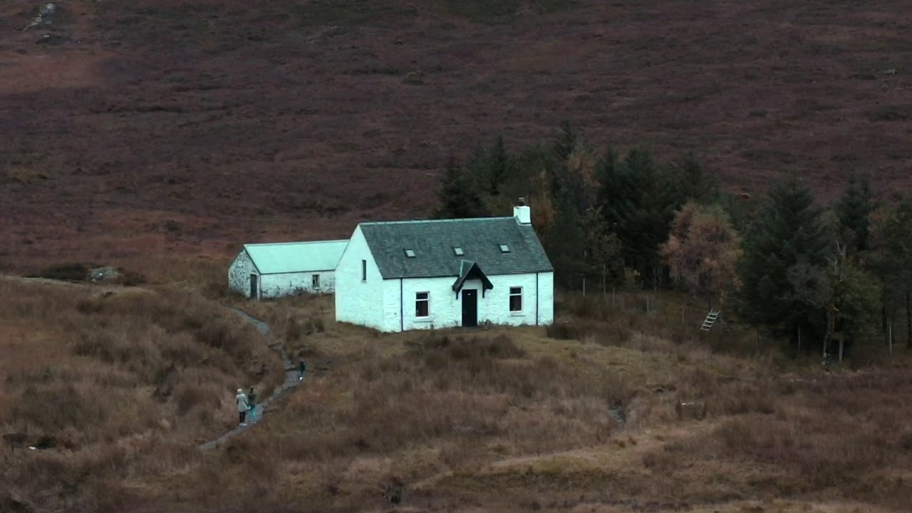 Glencoe Scottish Highlights Wee White House - YouTube