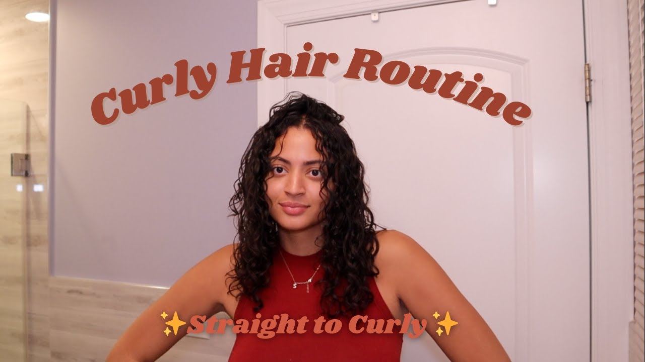 Curly Hair Routine For Fine Hair 3A 3B 3C: PROTEIN & MOISTURE Straight ...