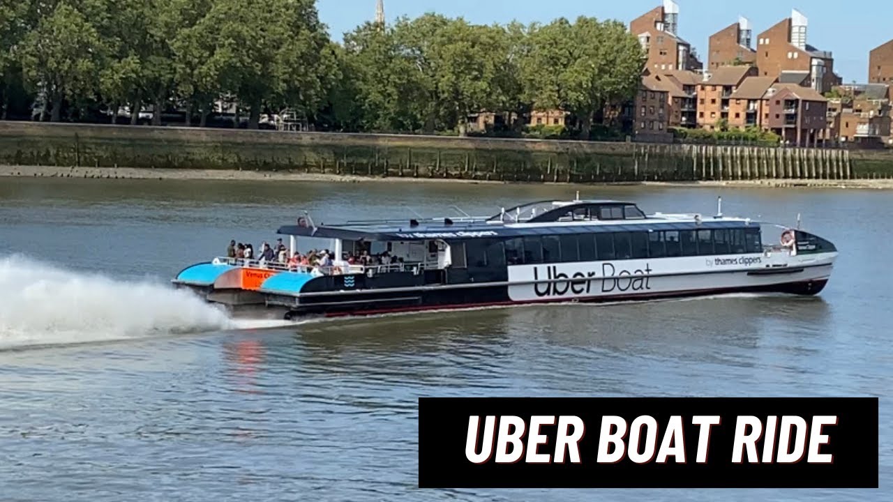 Uber Boat by Thames Clippers - YouTube