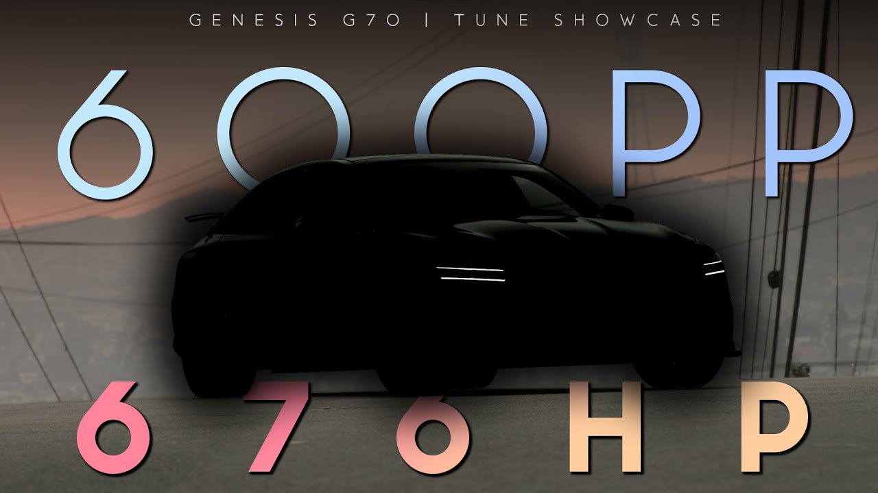 Genesis G70: Win with Luxury | 600PP Sports Soft Tune Showcase - YouTube