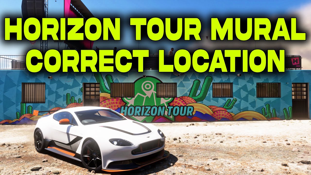 Horizon Tour Mural Correct Location | Forza Horizon 5 | Horizon ...