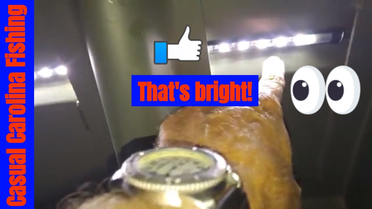 DIY Lighting on an Alweld 1448 ST Jon Boat - YouTube