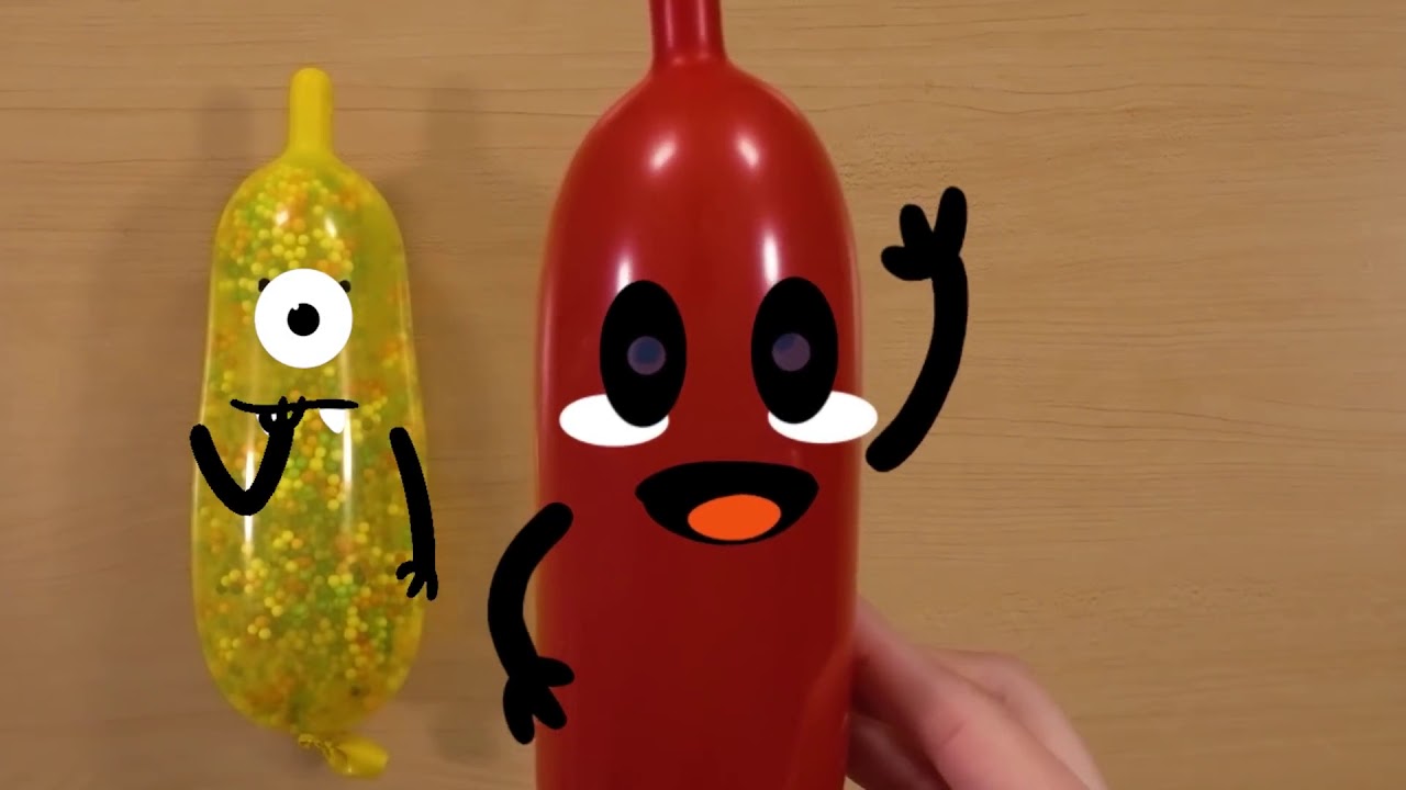 Making Slime With Funny Balloons Cute @Doodles @2 RELAXING SATISFYING ...