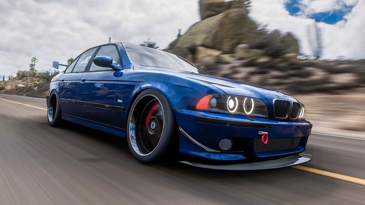 1200HP BMW M5 Taking Over High-Way - Forza Horizon 5 - YouTube