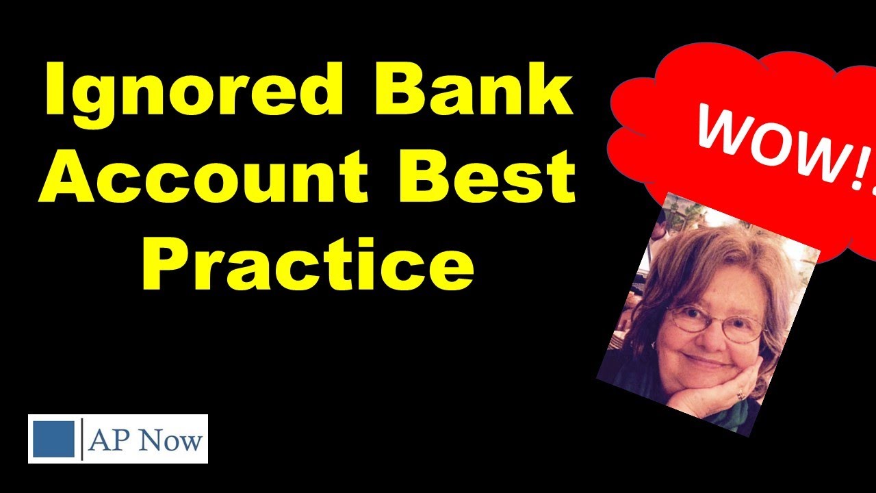Bank Account Best Practices [Fraud Protection] - YouTube