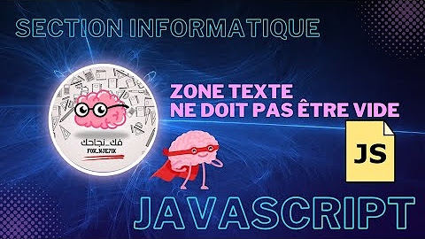 JavaScript ( Section Informatique ) - YouTube