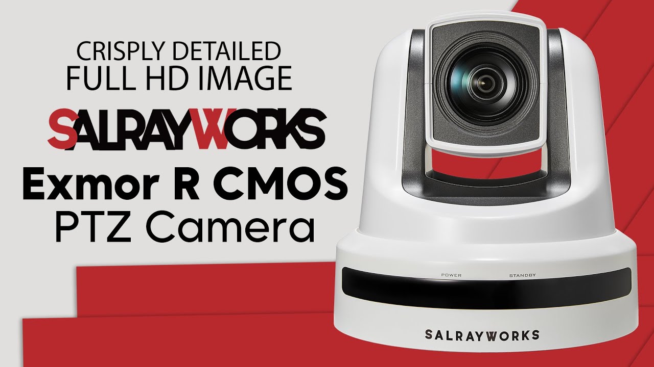 SalrayWorks - Exmor R CMOS Sensor PTZ Camera - YouTube