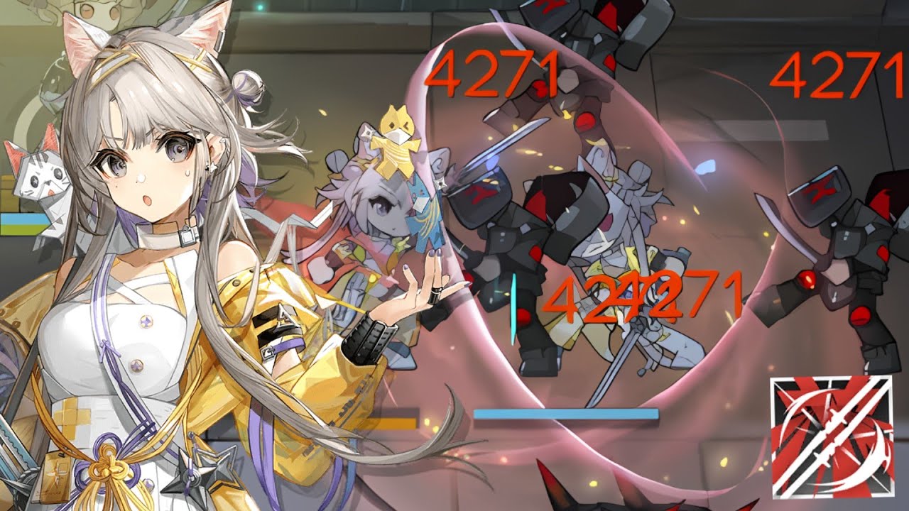 Kazemaru Skill 2 Showcase Arknights Cn Youtube