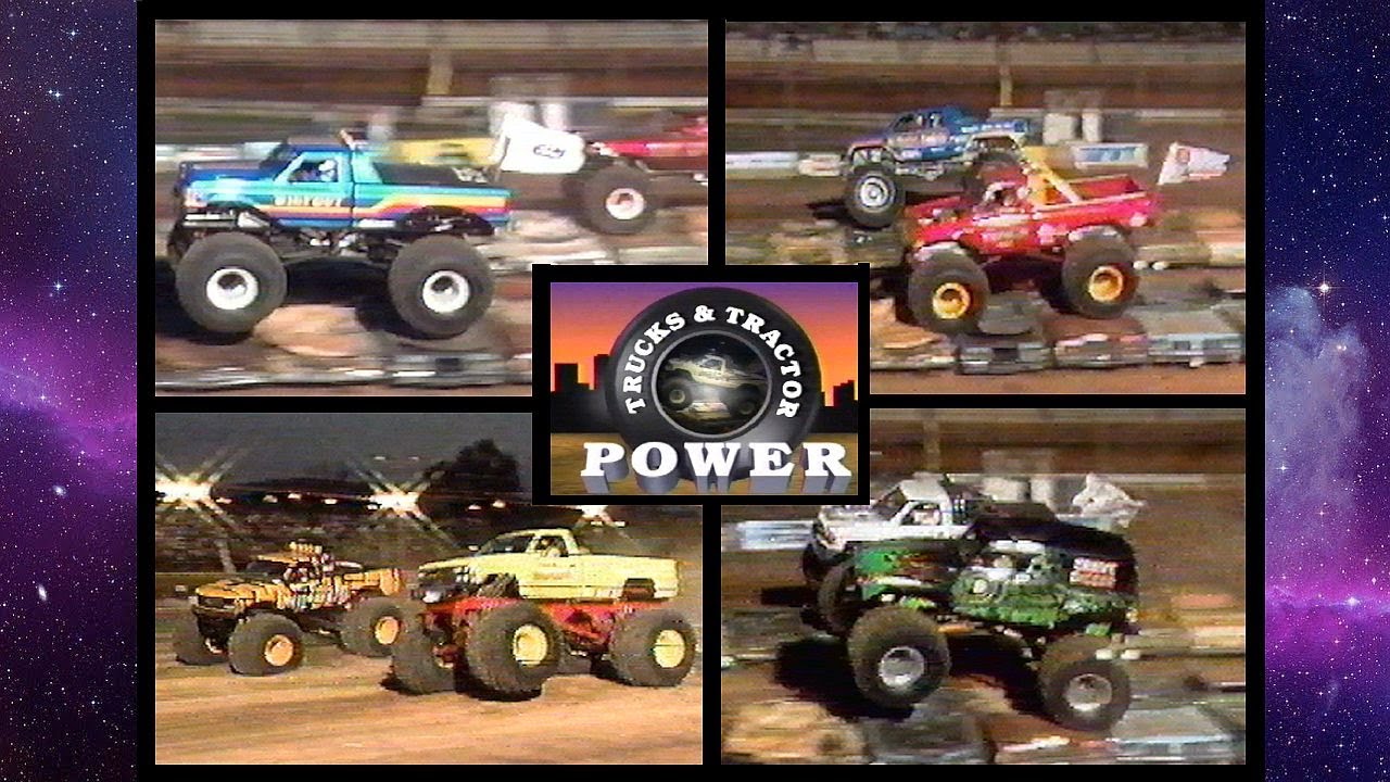 1990 TNT MONSTER TRUCK RACING! FLEMINGTON NEW JERSEY! TRUCKS & TRACTOR ...