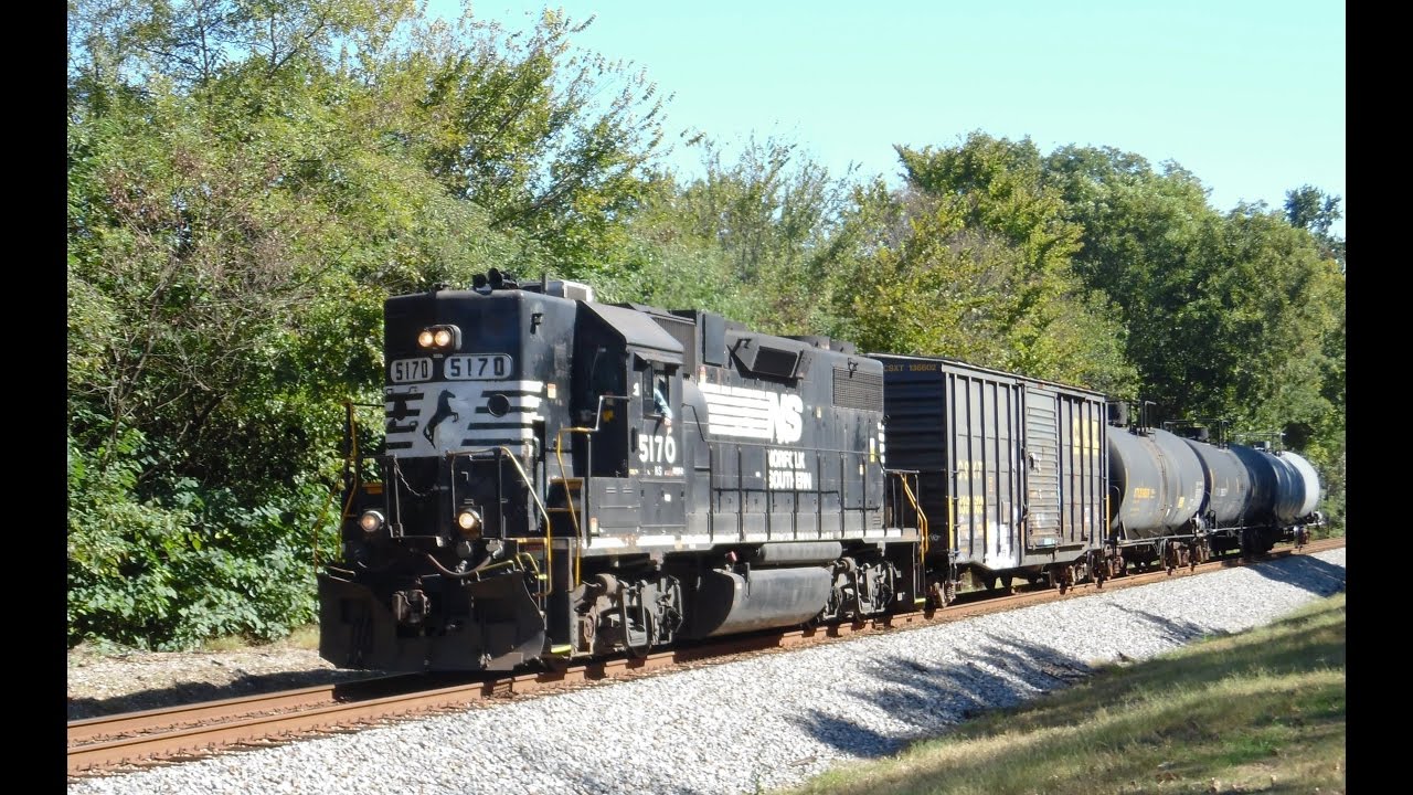 HD : Railfanning the NS Memphis West District featuring an "Admiral ...