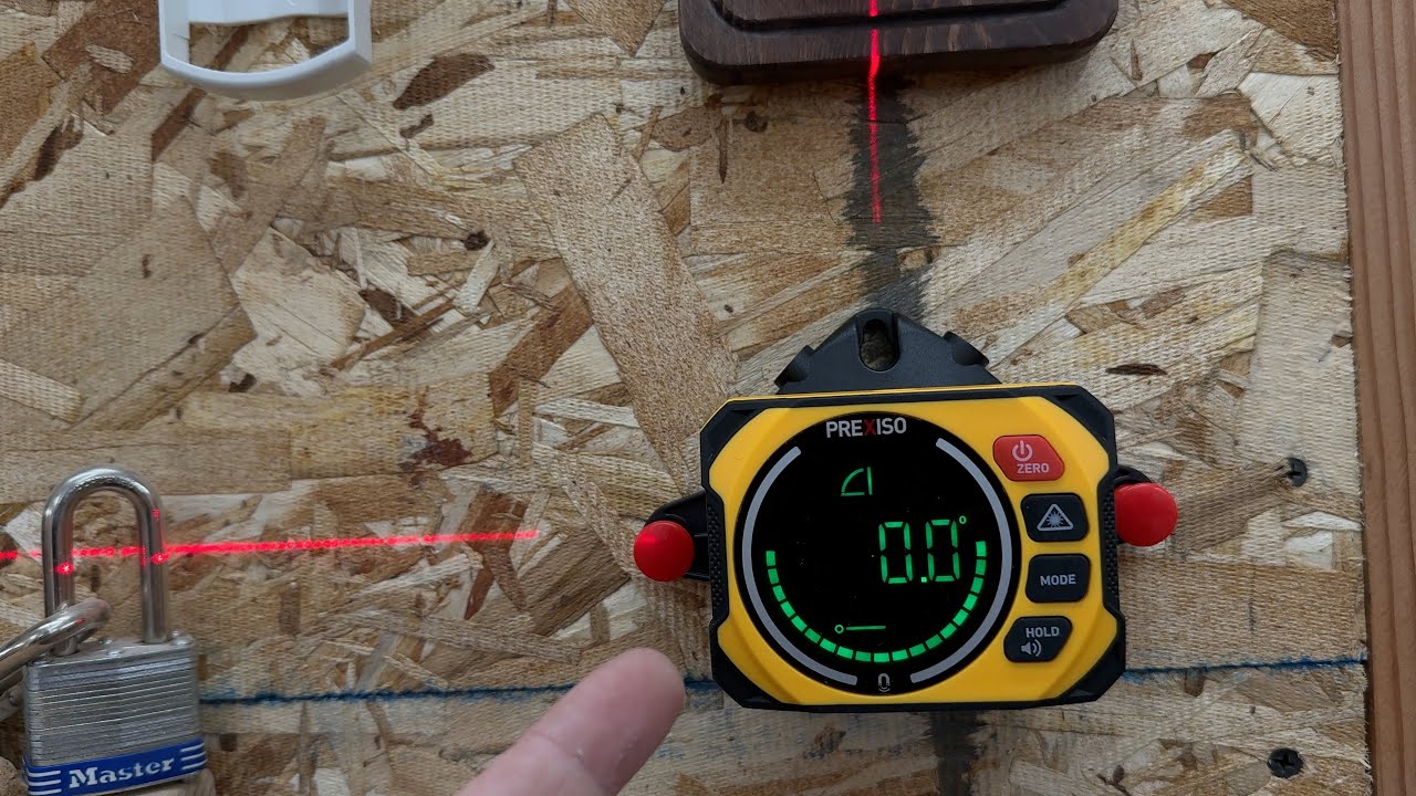 3-in-1 Multi Surface Laser Level with Digital Angle Gauge Magnetic ...