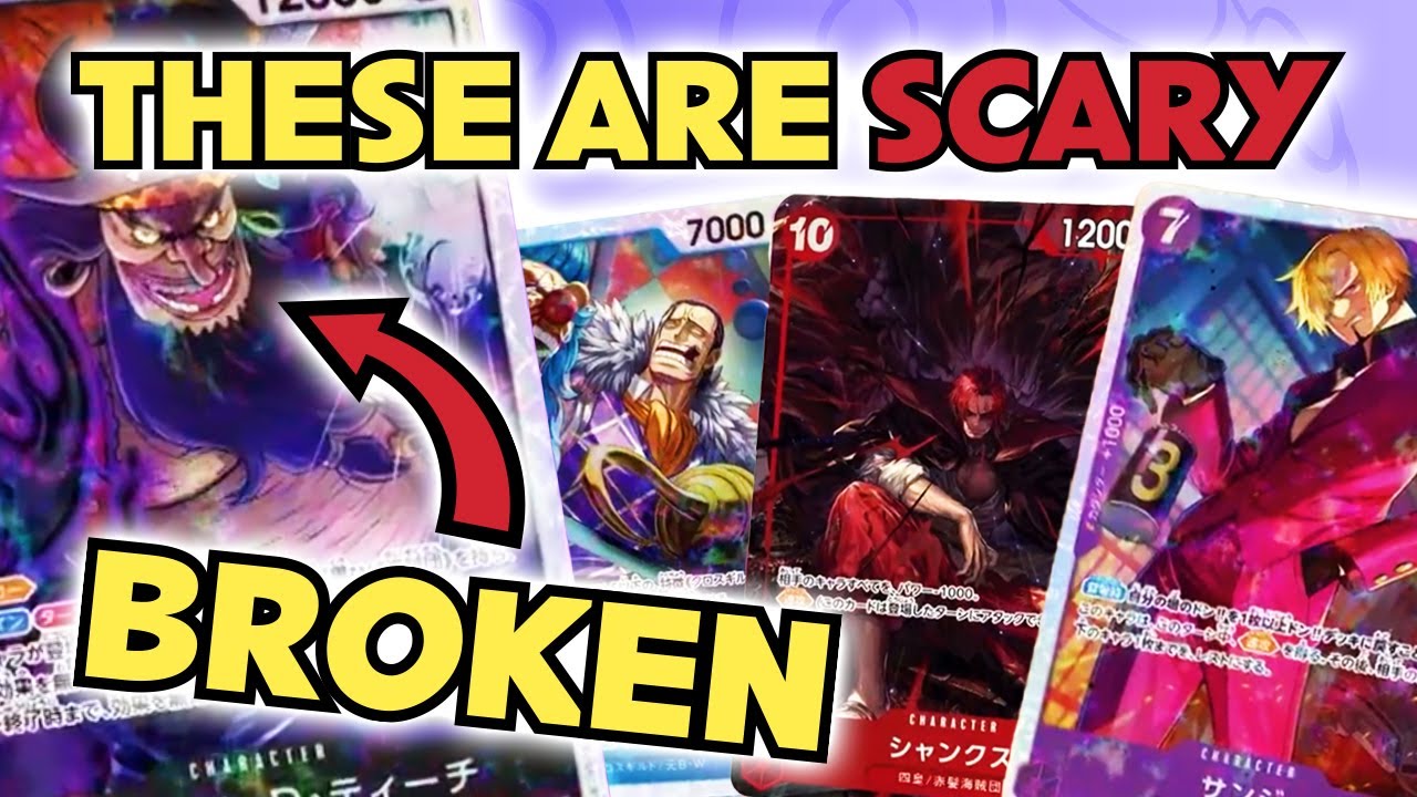 *OP09* - NEW CARD REVEALS ARE INSANE!!! - YouTube