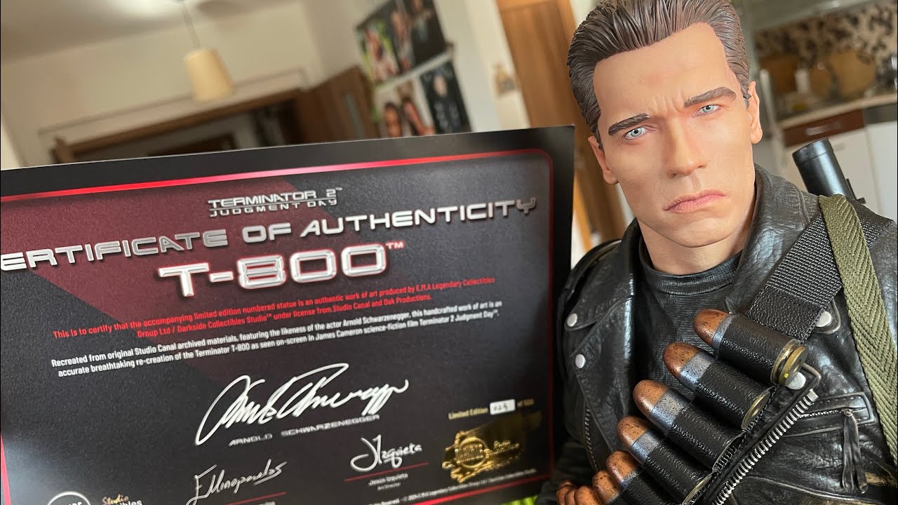 T-800, 1/3 ULTIMATE version, Dark Side collectibless by Johnny Wolf ...