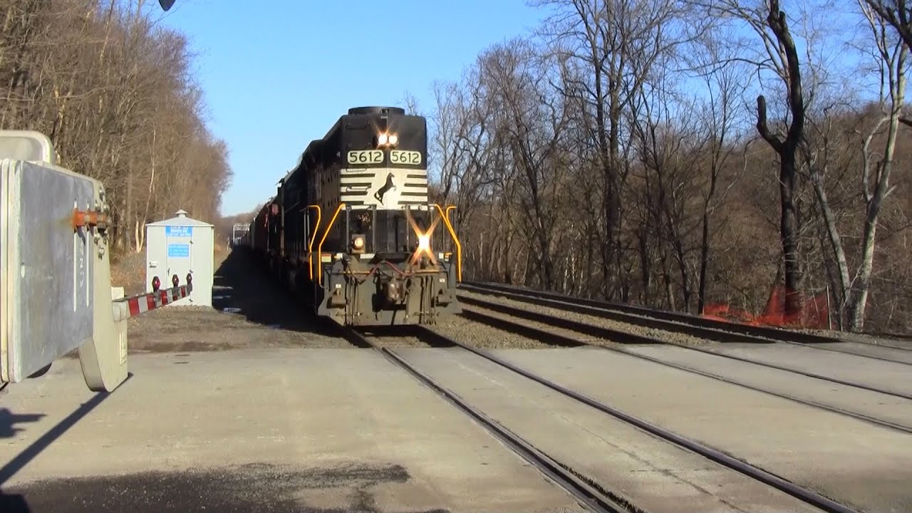 Trains on the Main Line 1/23/15 Part 1 - YouTube