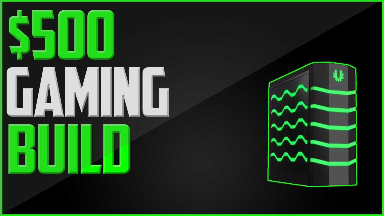 $500 Gaming PC Build | October 2015 - YouTube