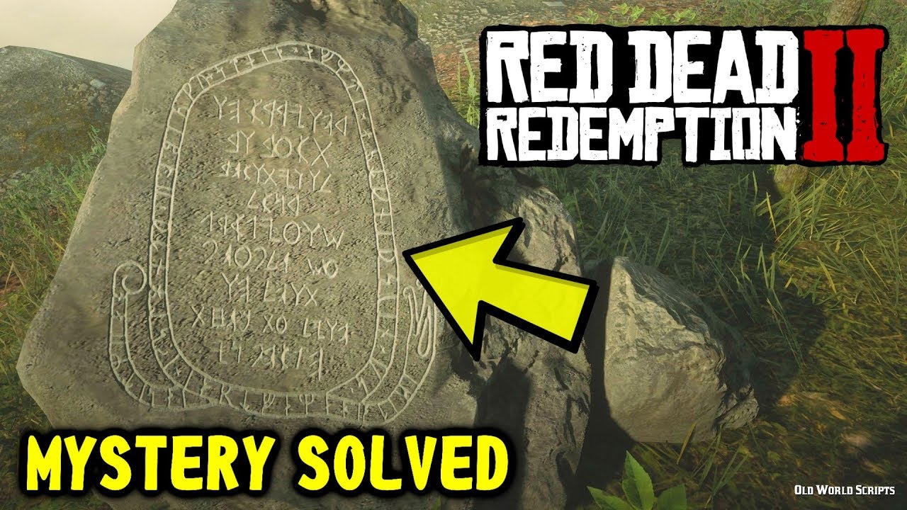 THE OLD WORLD SCRIPT HAS BEEN SOLVED! (Red Dead Redemption 2) - YouTube