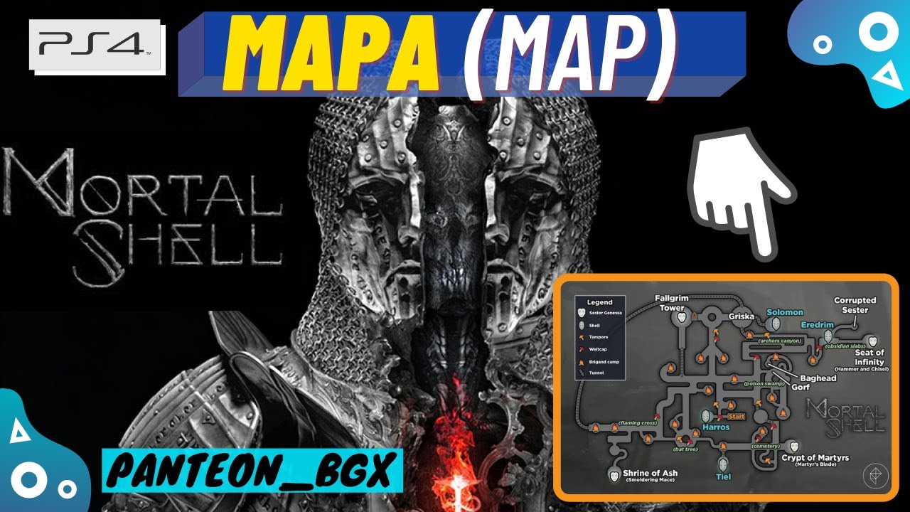MORTAL SHELL - MAP (MAPA DO GAME) - YouTube