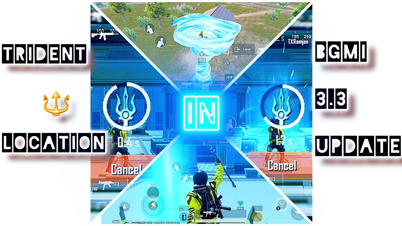 Trident 🔱 😎 Location In BGMI 3.3 Update | How To Unlock / Activate ...