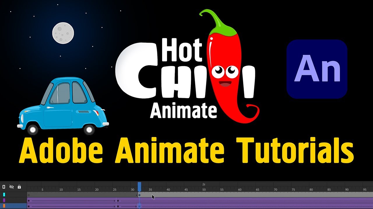 Hot Chili Animate - Adobe Animate Tutorials - YouTube