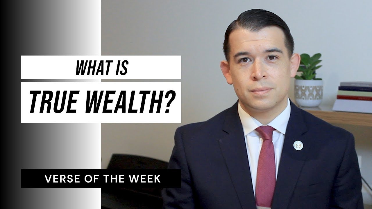 What is True Wealth | Verse of the Week - YouTube