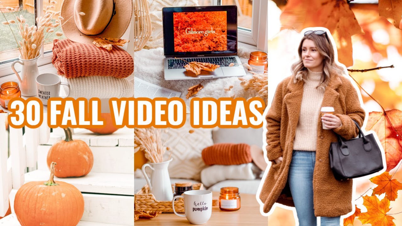 30 Fall Video Ideas that Will Blow Up | How to Get More Views as a ...