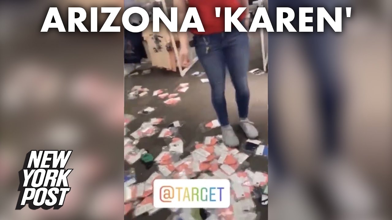 Arizona ‘Karen’ with ‘$40,000 Rolex’ trashes face mask display in ...