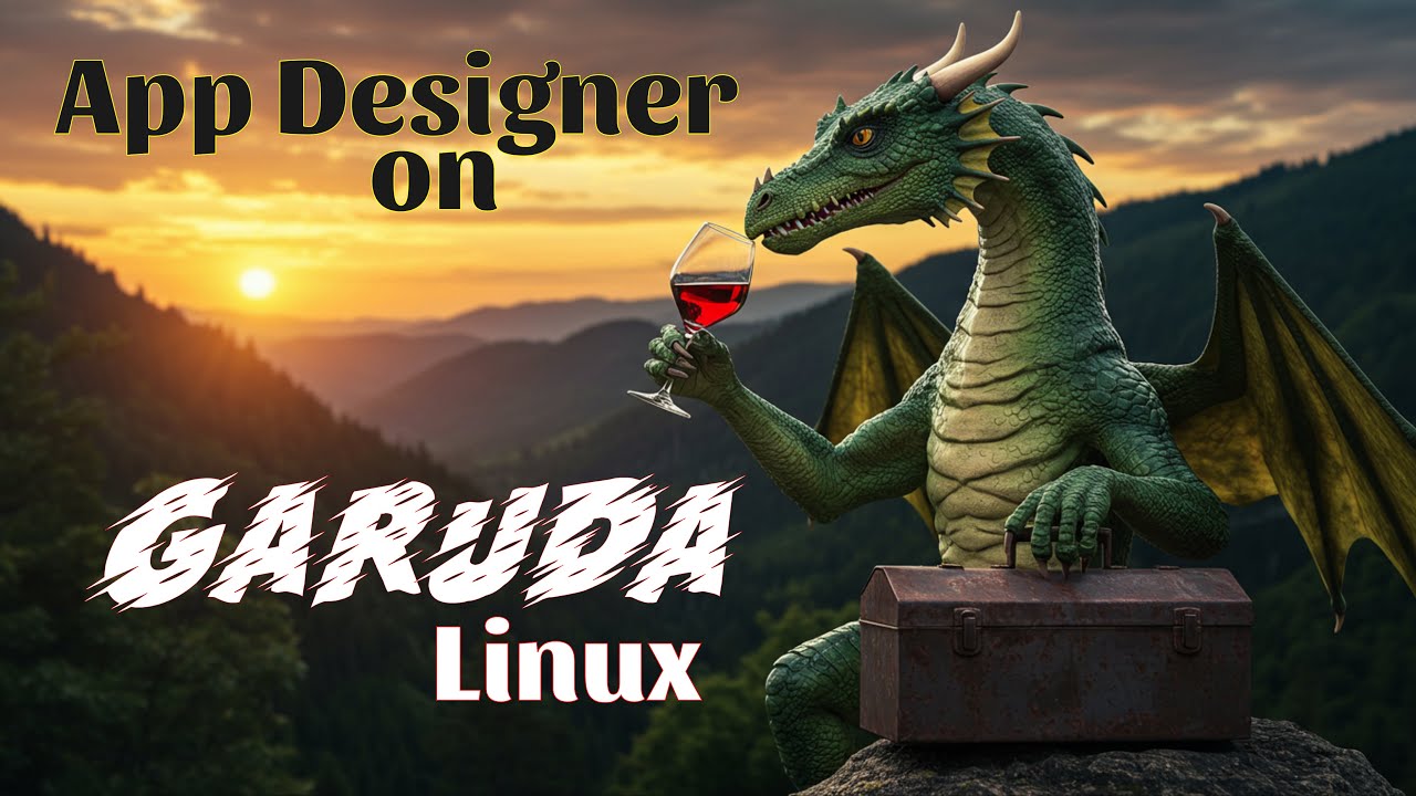 Installing App Designer on Garuda Linux - YouTube