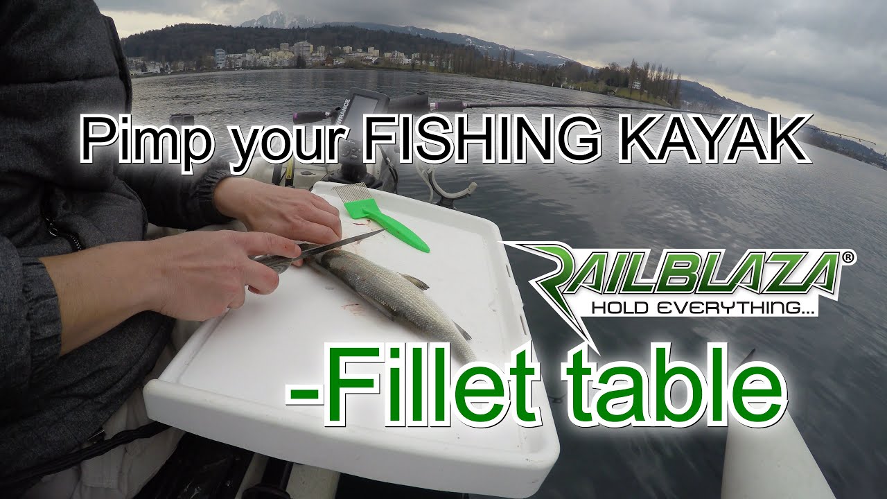 Filet Table for Kayak and Boat - YouTube