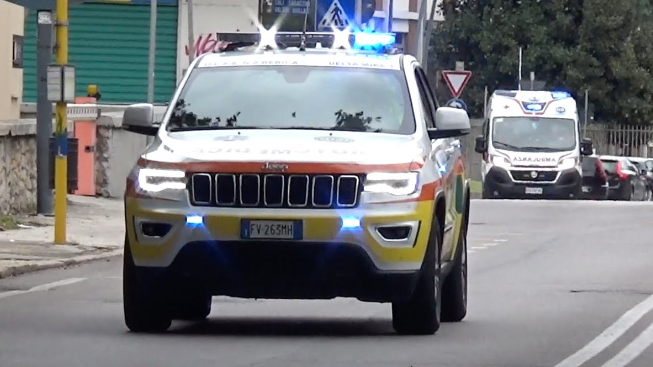 Automedica SUEM 118 Vicenza + Ambulanza Croce Rossa Italiana Vicenza ...
