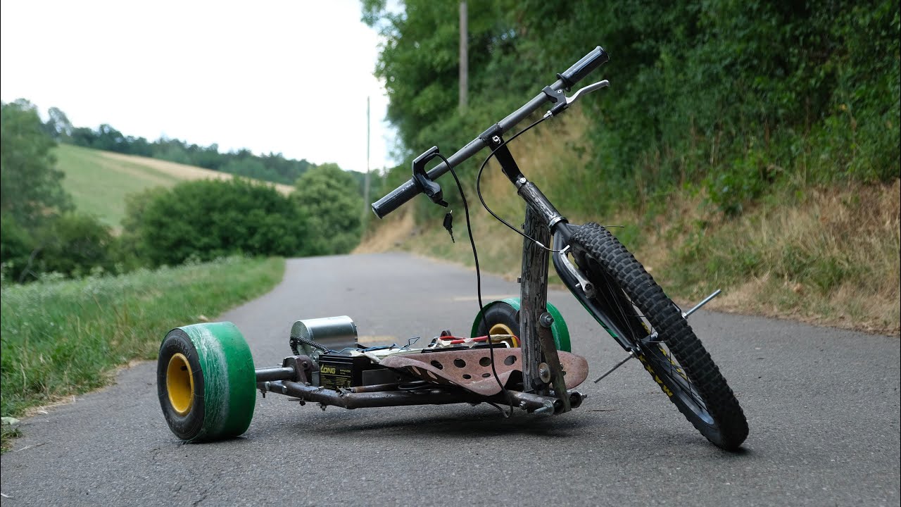 How to build an electric DRIFT TRIKE! /MaBeX Industries - YouTube