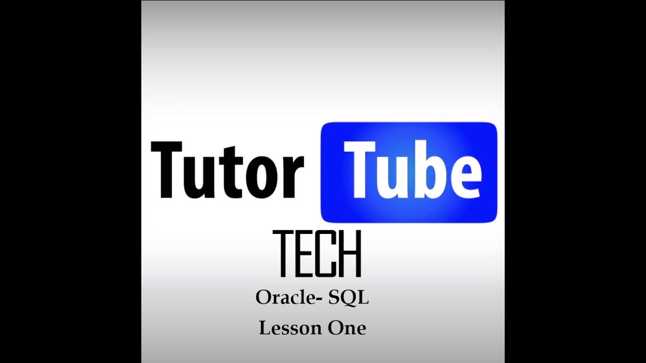 Oracle SQL Lesson1 - YouTube