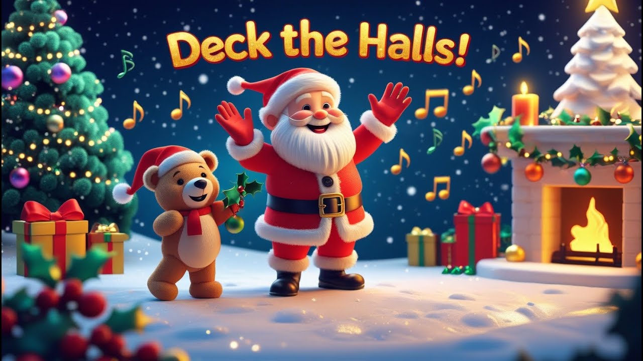 🎄 Deck the Hall Christmas music - YouTube