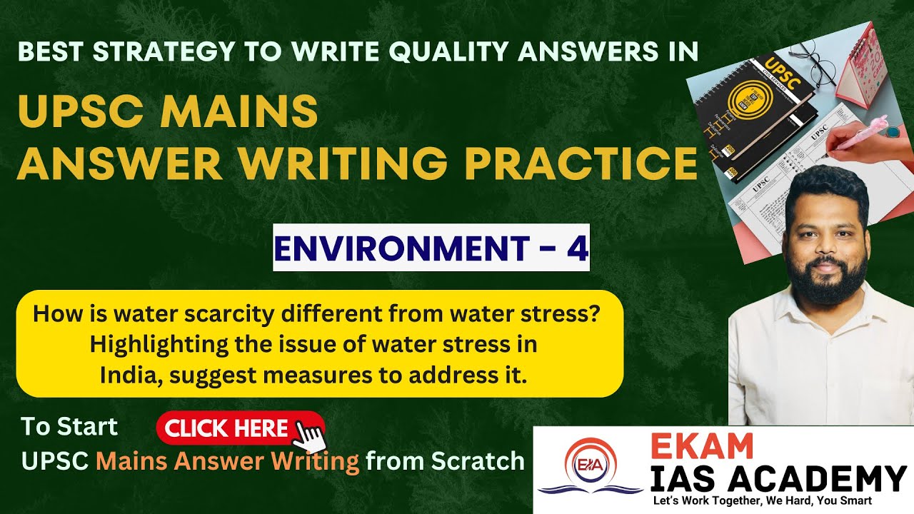 UPSC Mains Answer Writing Practice (Environment-4) @ekamiasacademy ...