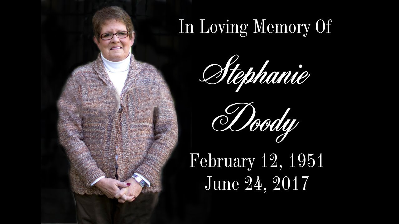 Stephanie Doody Memorial Tribute - YouTube