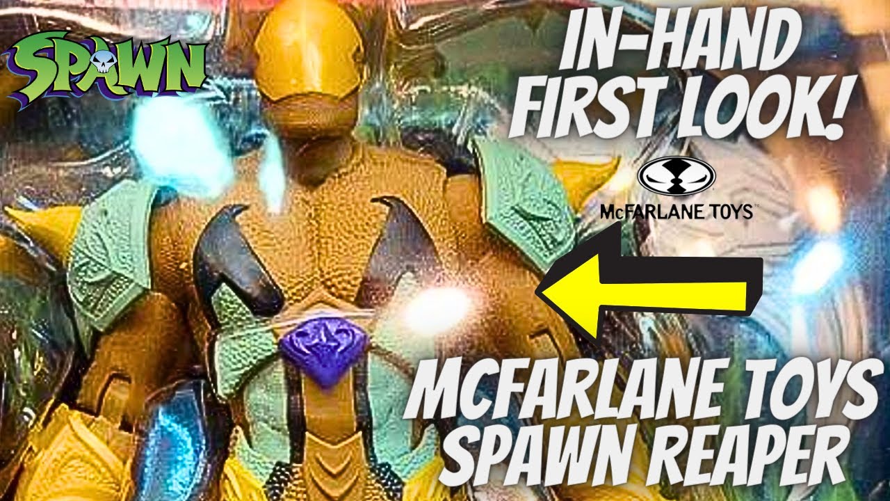 McFarlane Toys Spawn Reaper Figure - Get A Sneak Peek!! - YouTube