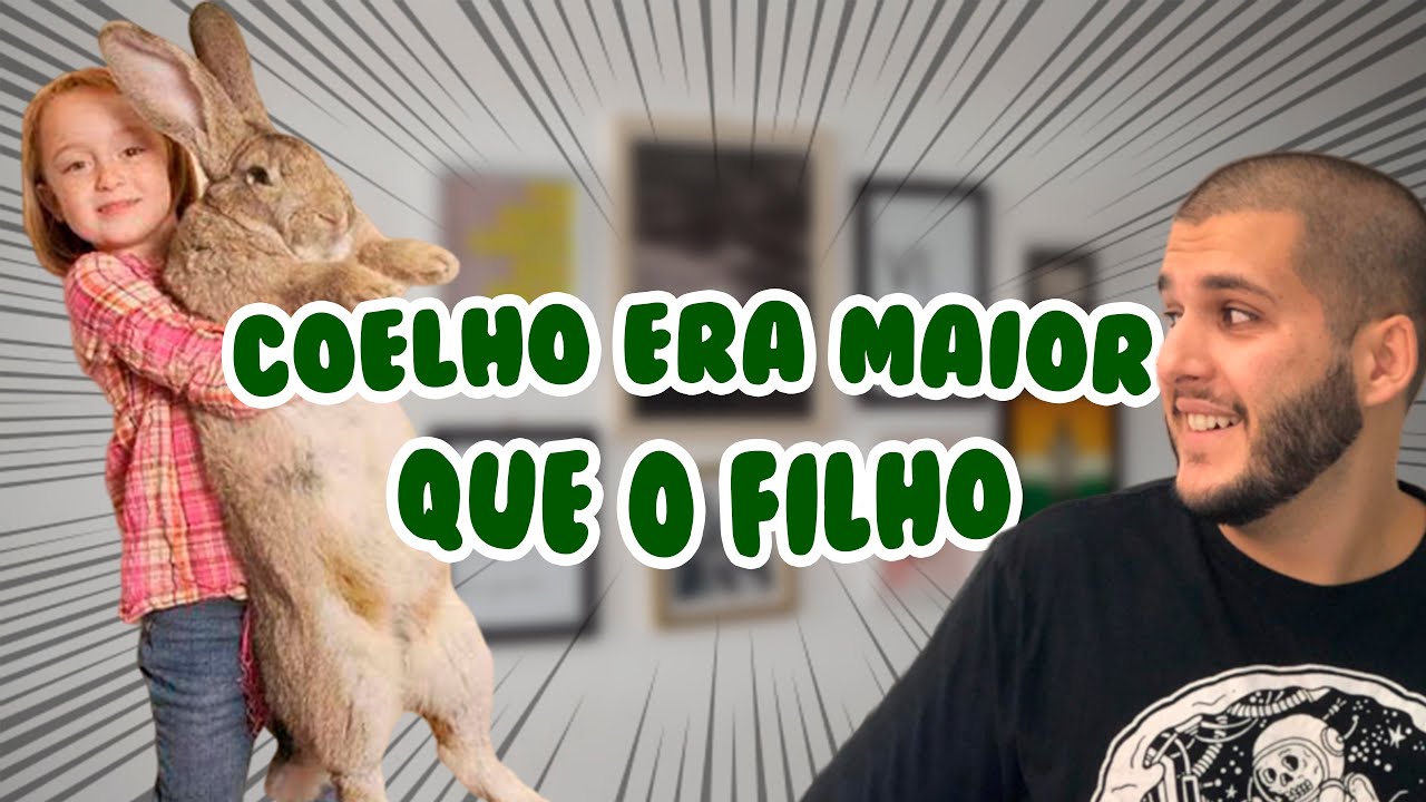 COMPROU UM COELHO GIGANTE SEM SABER | HISTÓRIA MAIS ENGRAÇADA QUE VOCÊ ...