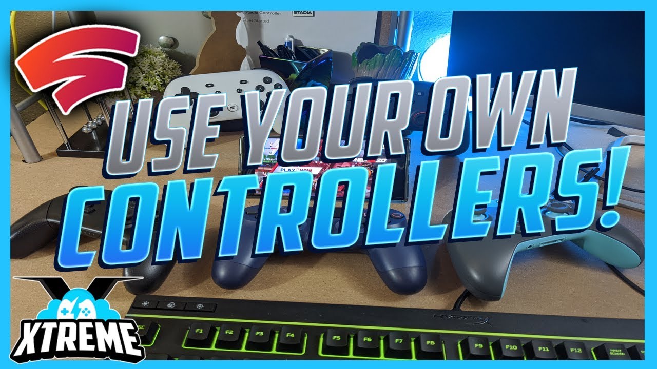 How To Use Your Own Controllers To Play Google Stadia(PS4, Switch Pro ...