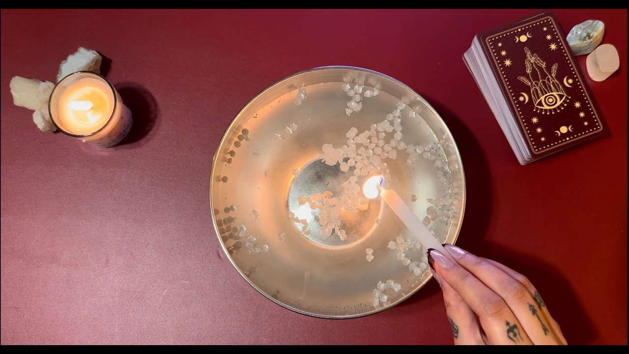 candle wax reading | 2nd to 8th december - YouTube
