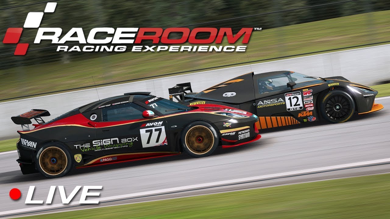 RaceRoom GT4 Preview | Ultimate Streamer Showdown! | Live - YouTube