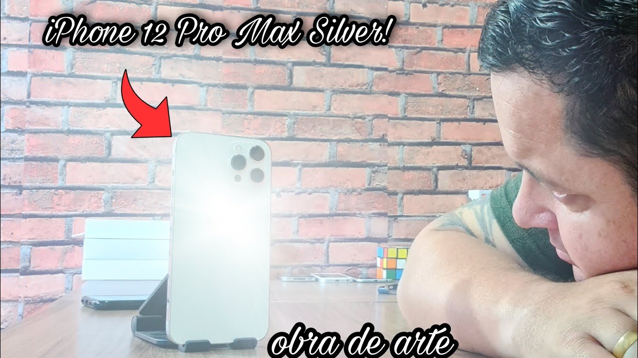 iPhone 12 Pro Max Silver (branco) Obra de arte! Unboxing. - YouTube