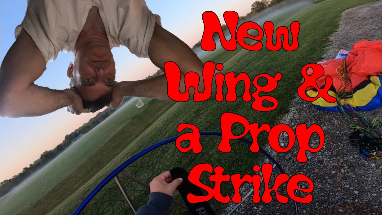 New Wing and a Prop Strike - YouTube