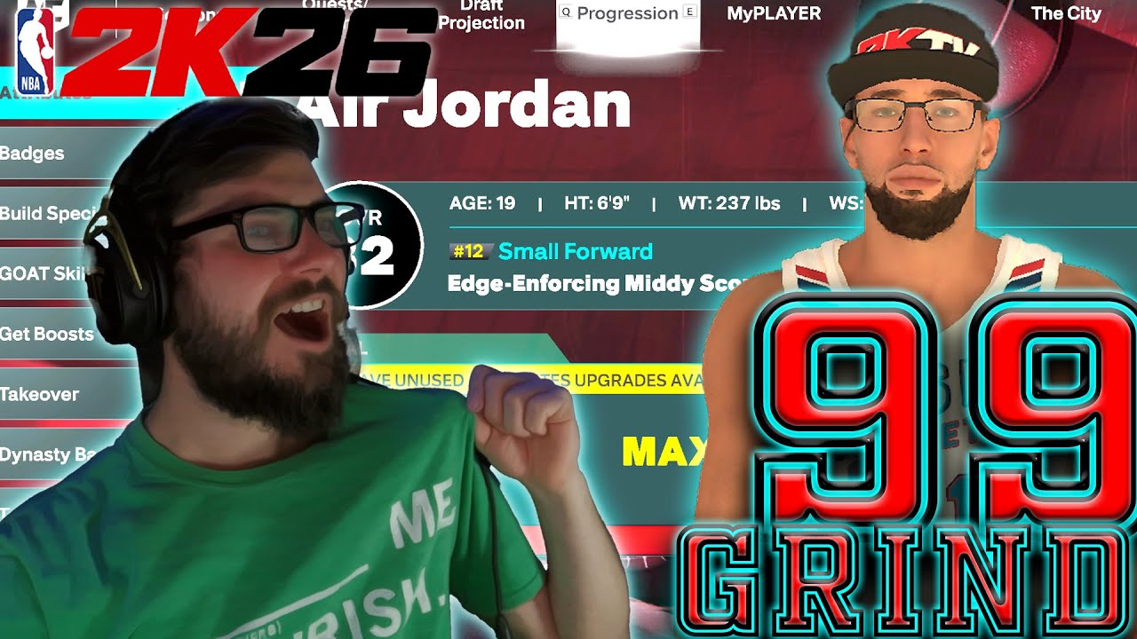 NBA 2K26 My Player | 82 Overall SF Build Grind - YouTube
