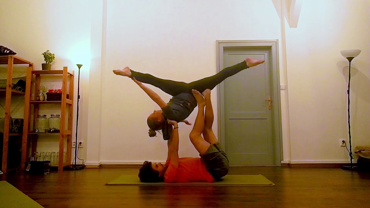AcroYoga Flow (Beginner/Intermediate) - YouTube