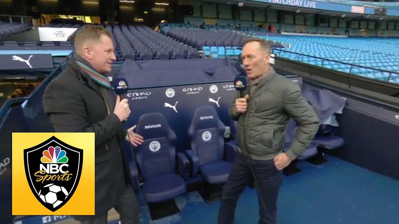 Behind the scenes at Manchester City with Arlo White and Lee Dixon ...