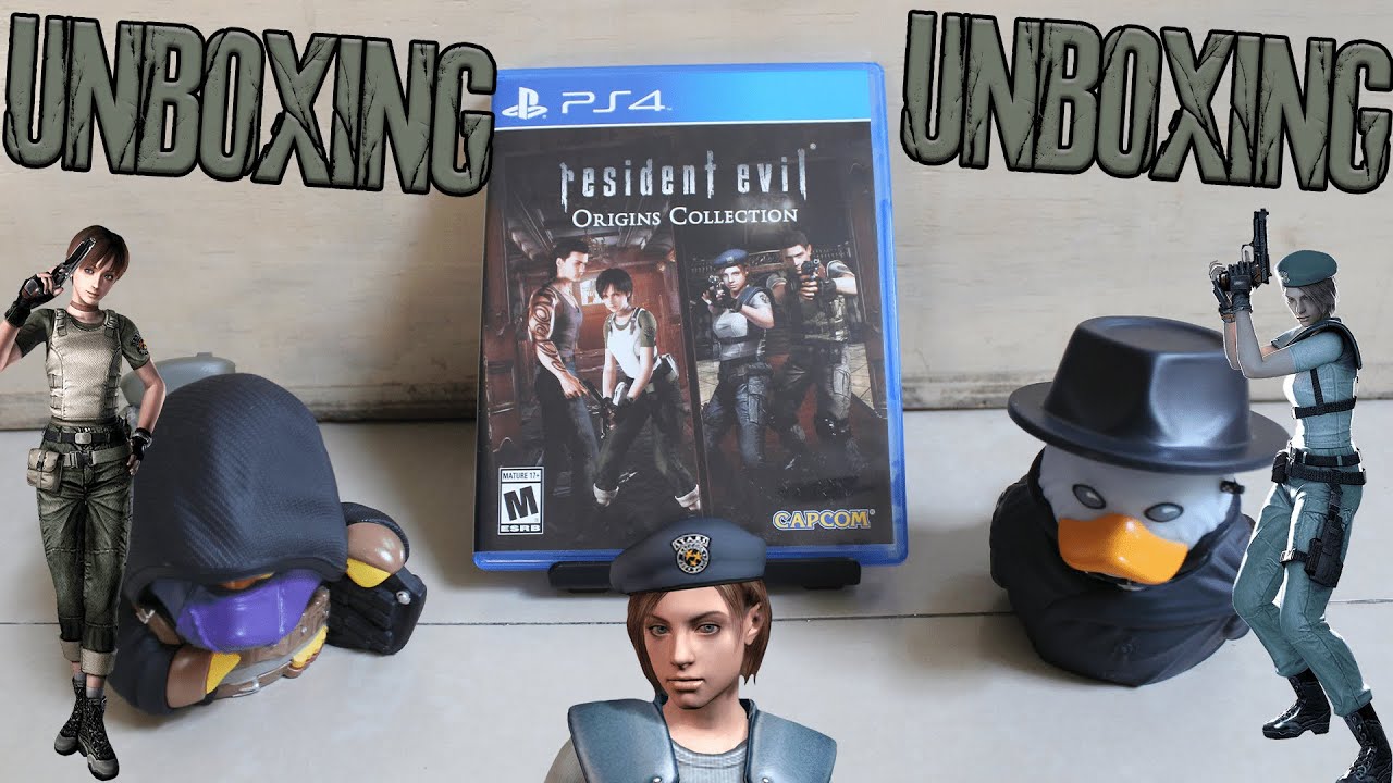 Resident Evil Origins Collection PS4 Unboxing - YouTube