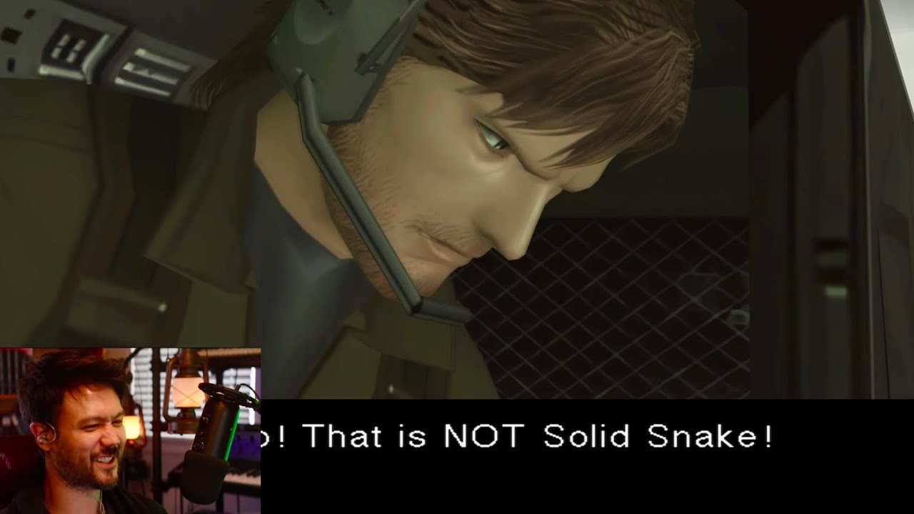 🔴 NO! That is NOT Solid Snake! Metal Gear Solid 2 [Part 2] Akira Live ...