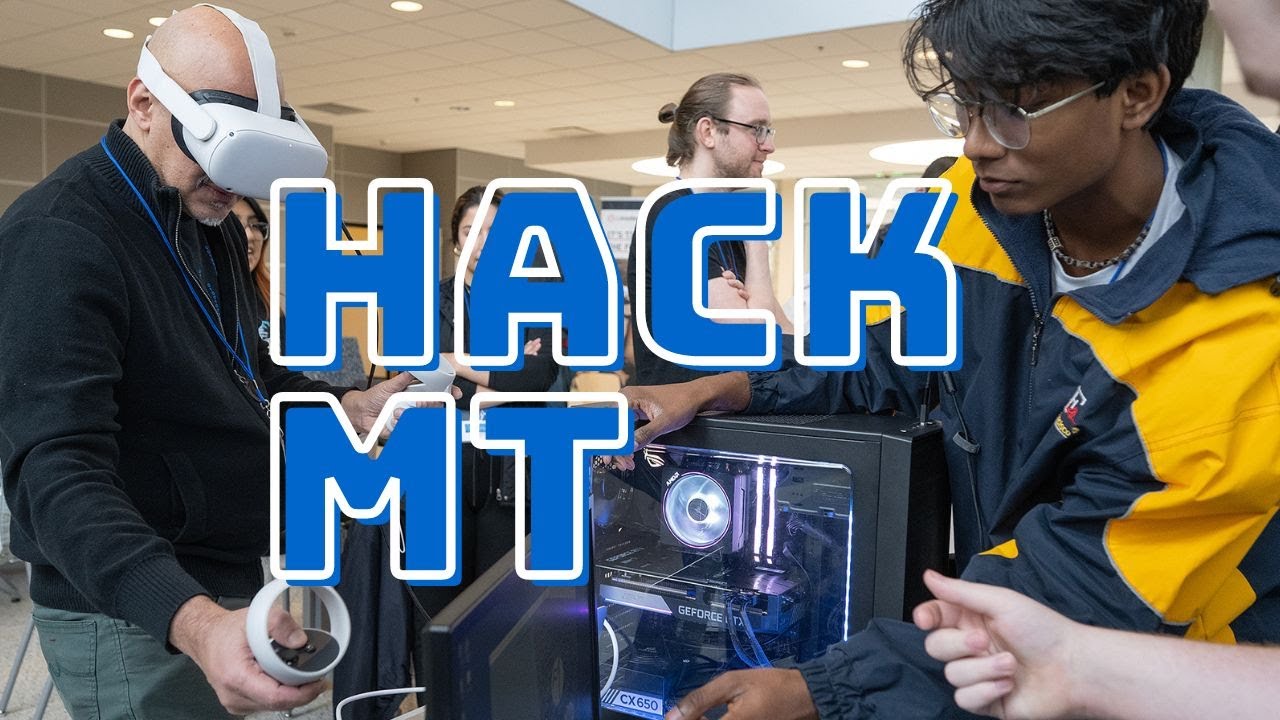 MTSU Tech Savvy Students Compete at Annual "HackMT" - YouTube