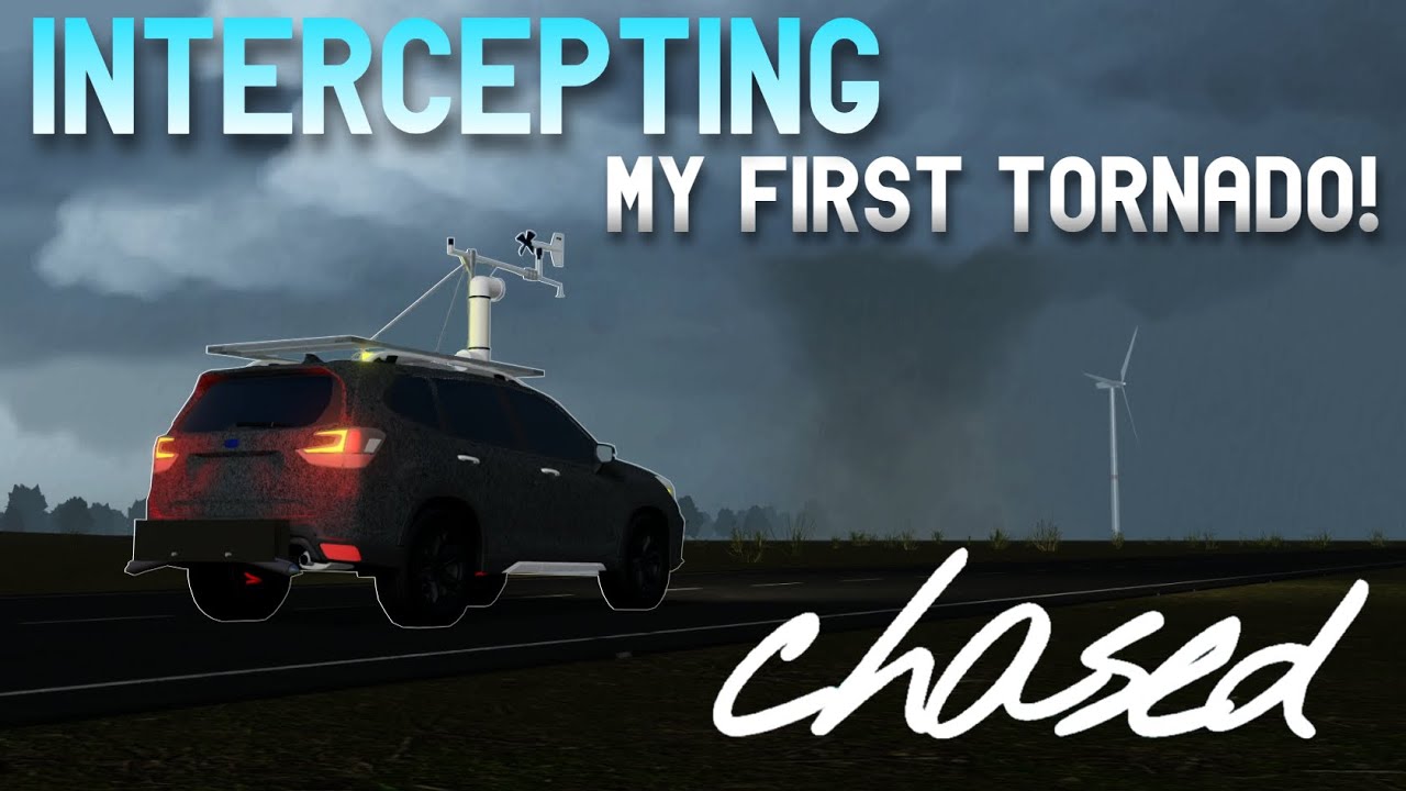 Using The Suba TIV To Get My First Tornado Intercept In CHASED!! Roblox ...