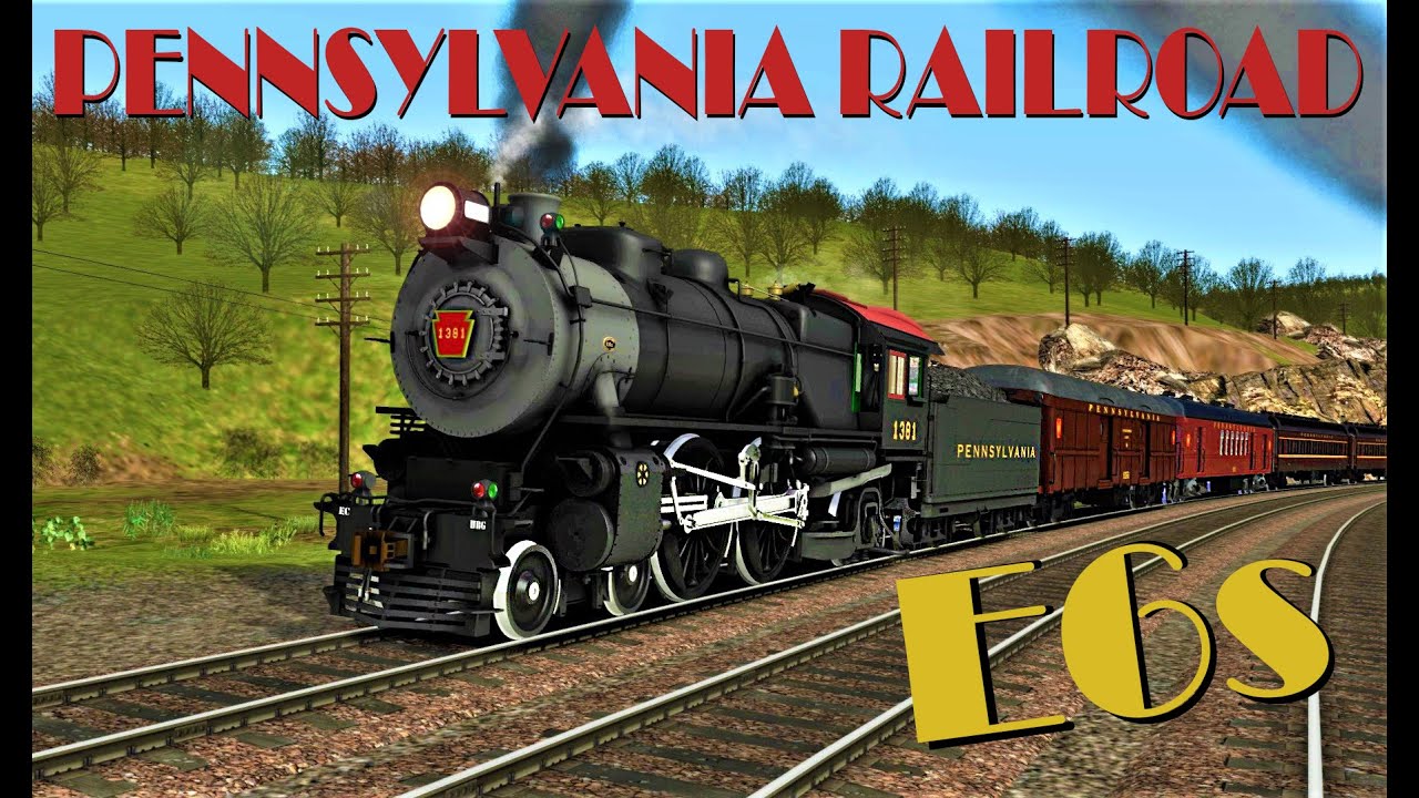 PRR S1 chasing NYC Dreyfuss Hudson at 100mph! (Trainz) @Jones3DModelingClub